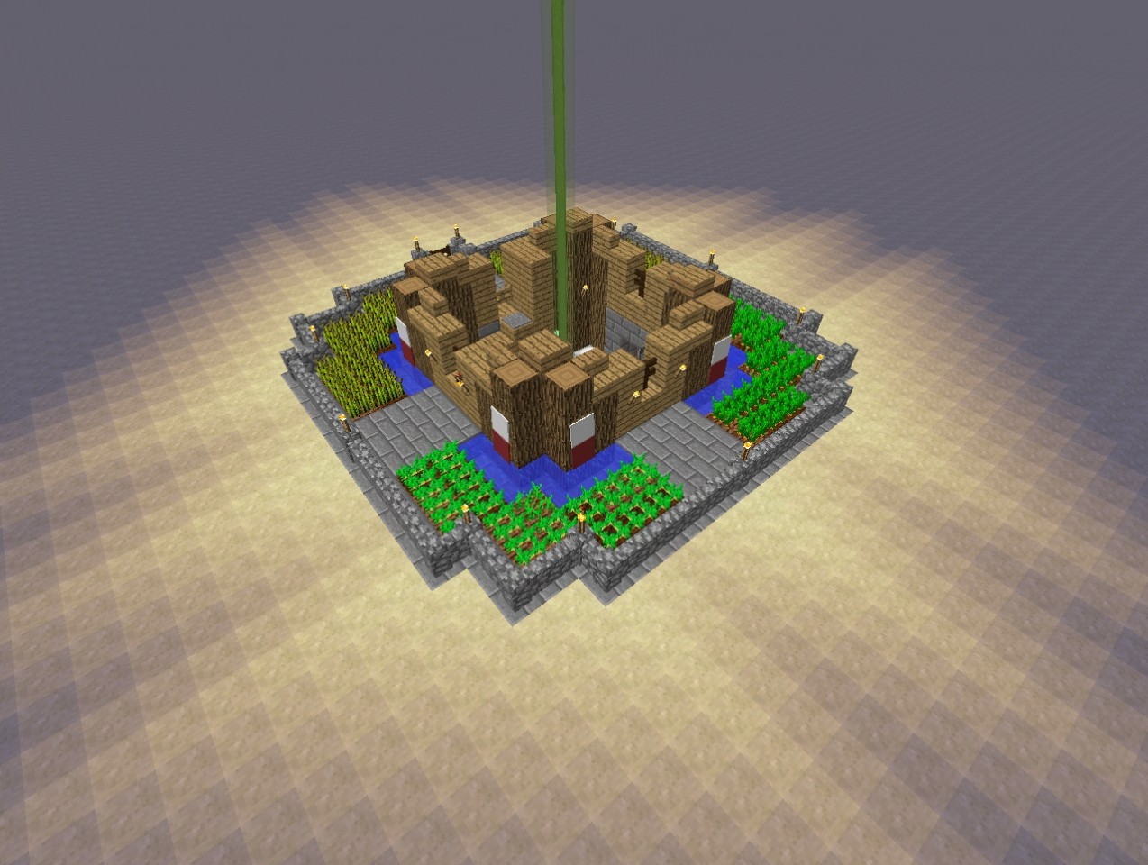 ,,Underground House" Minecraft Map