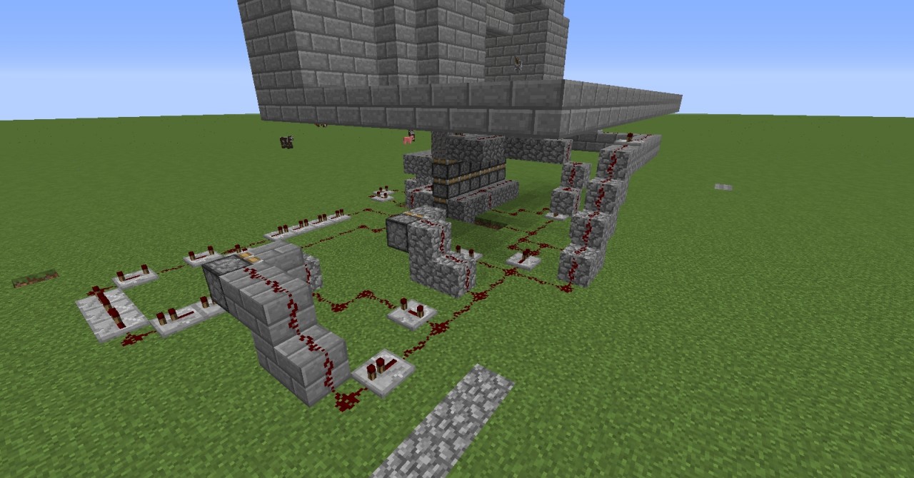 100% working automatic gate 1.8 Minecraft Map