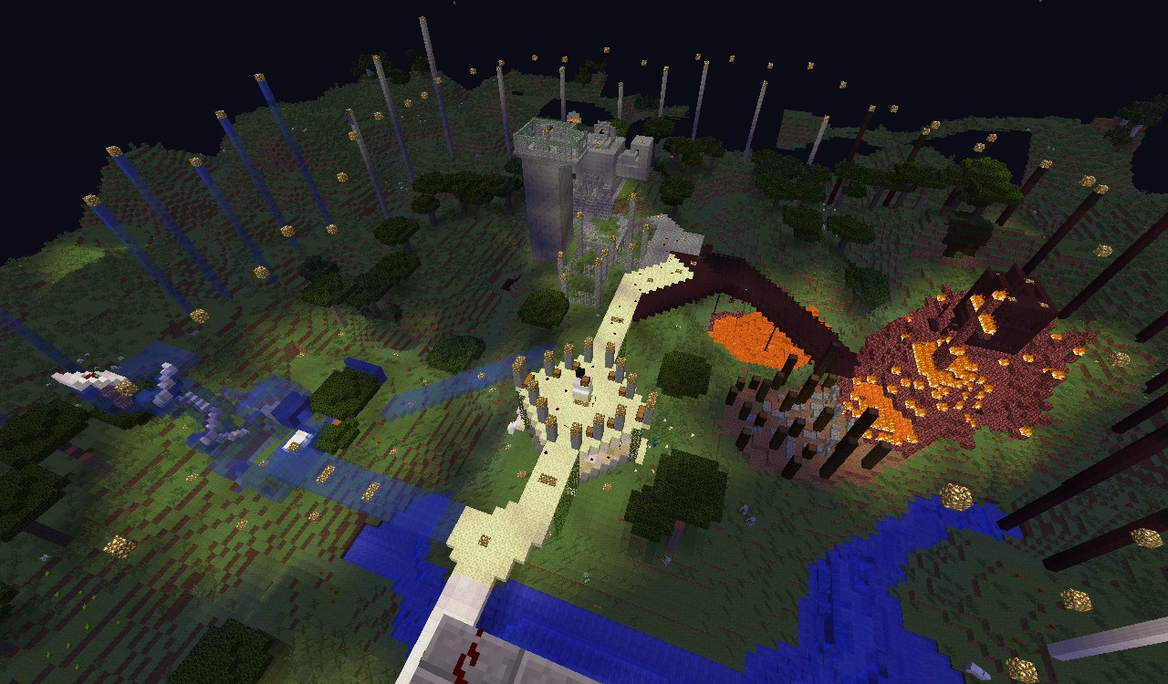 Battle Of The Gods Minecraft Map