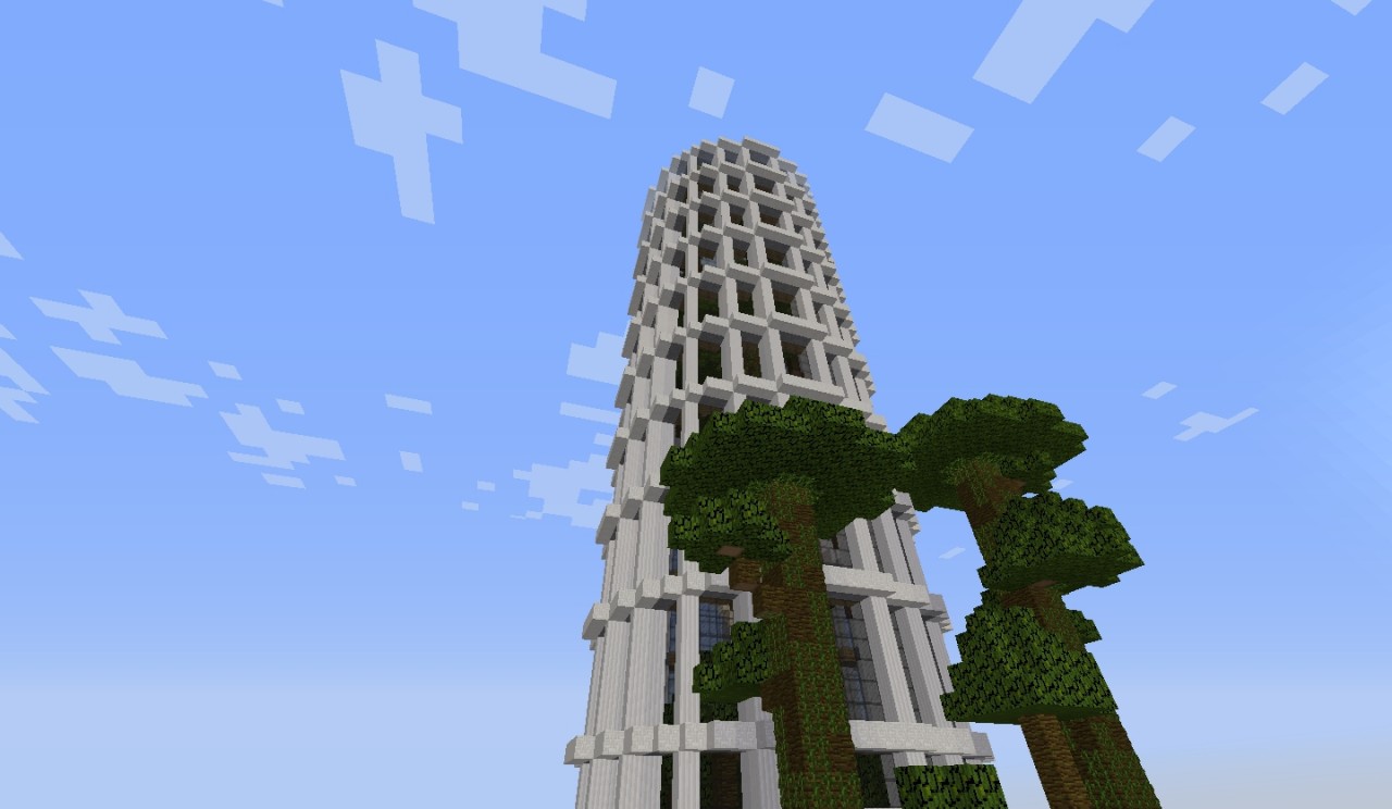 Indoor tower jungles Minecraft Map
