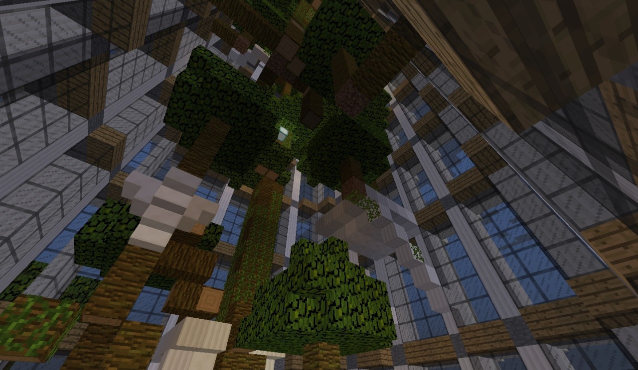 Indoor tower jungles Minecraft Map