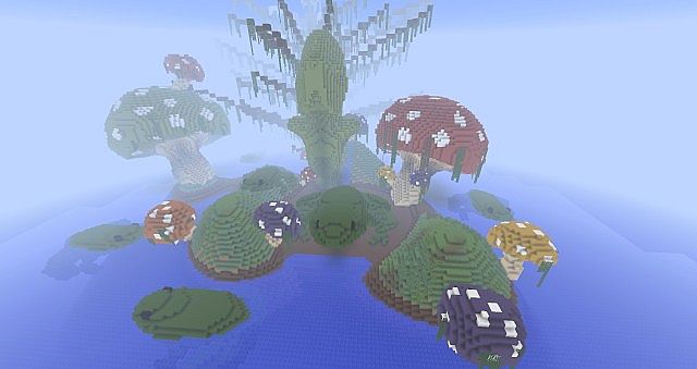 Toadstool Island Minecraft Map