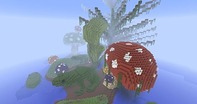 Toadstool Island Minecraft Map