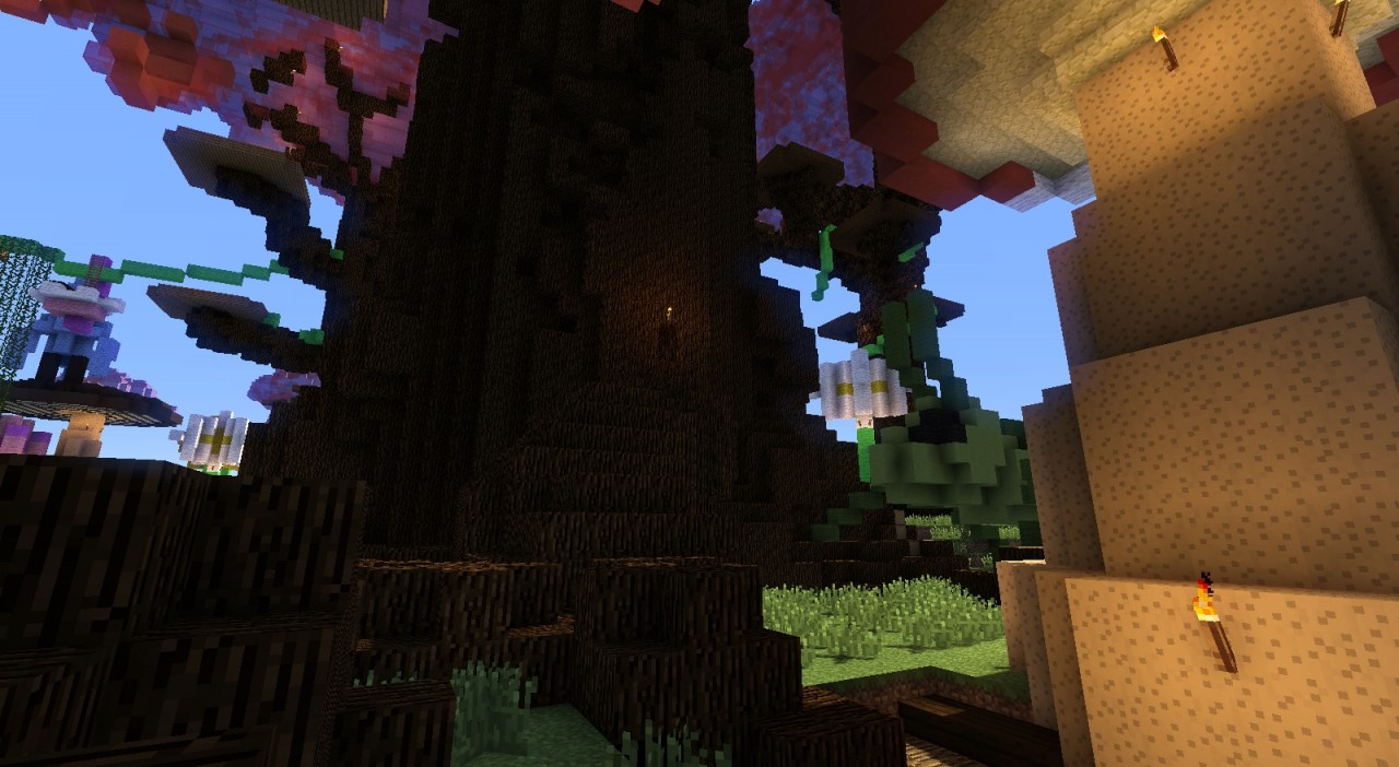 Great Oak Arbor Minecraft Map