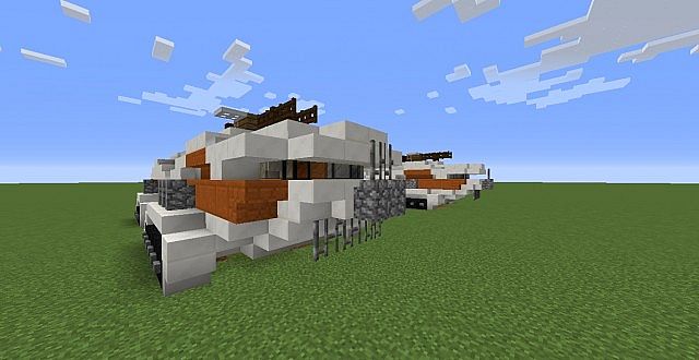Armoured Vehichle- Troop Transport Minecraft Map