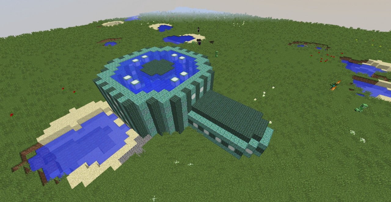 Ocean Monument PVP Arena Minecraft Map