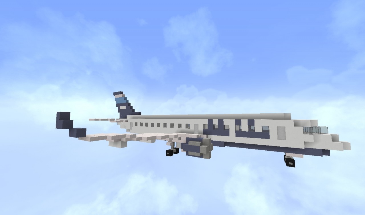 [Airplane] Embraer 190-100 (E90) Minecraft Map