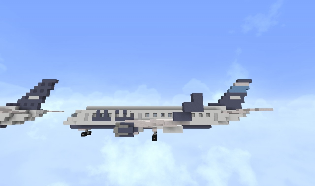 [Airplane] Embraer 190-100 (E90) Minecraft Map