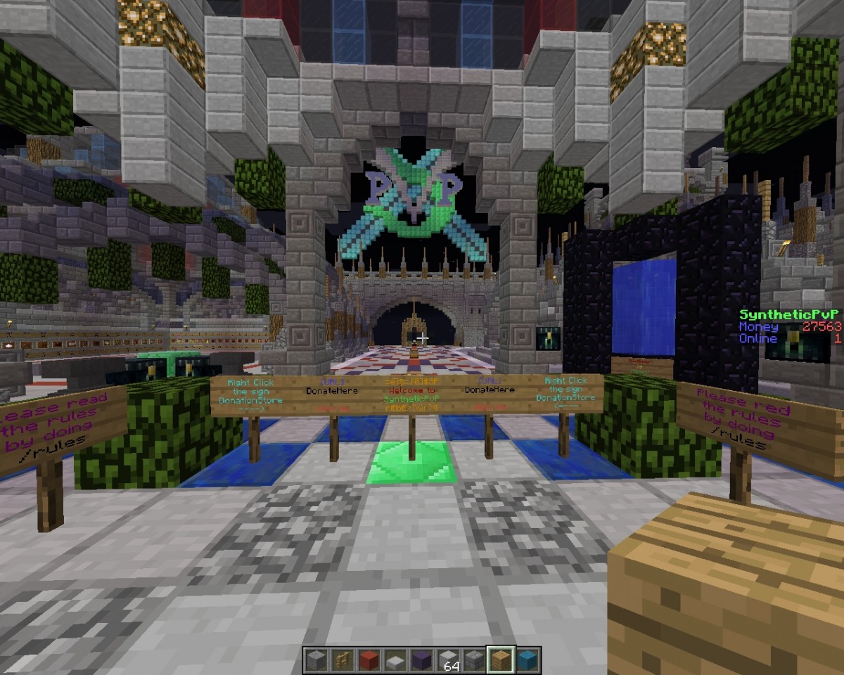 Custom Faction Spawn!! Minecraft Map