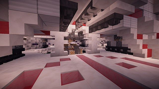 Spaceship - Quake Map Minecraft Map