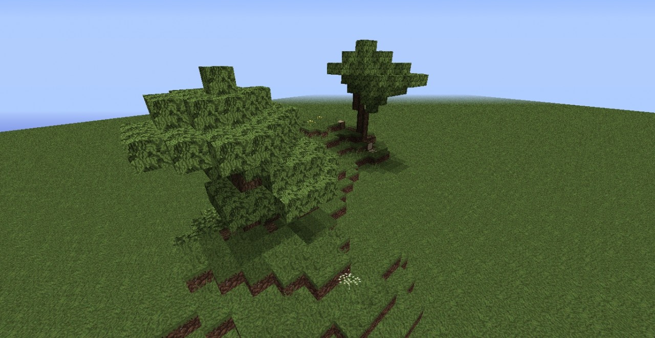 Landscaping (small rolling hills) Minecraft Map