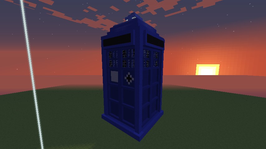 The Tardis (2nd In Build Series) Minecraft Map