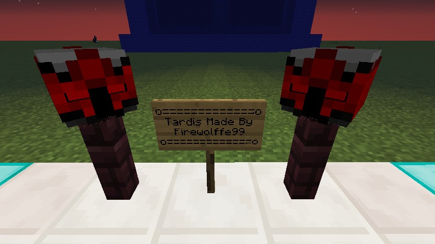 The Tardis (2nd In Build Series) Minecraft Map