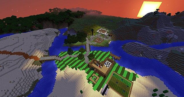 My 1.8 LP Minecraft Map