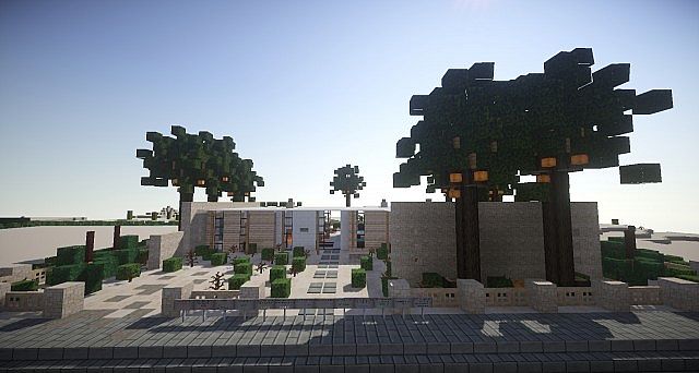 70s Modern Desert House | WoK Minecraft Map