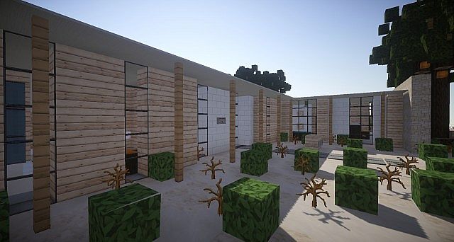70s Modern Desert House | WoK Minecraft Map