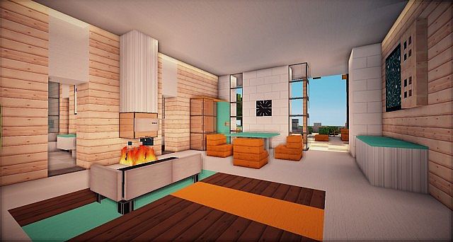 70s Modern Desert House | WoK Minecraft Map