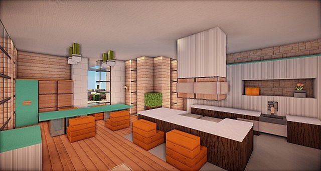 70s Modern Desert House | WoK Minecraft Map