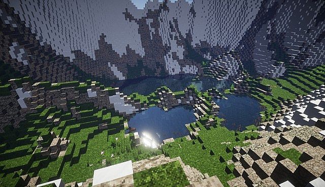 Mountainside | Realistic Terrain Minecraft Map