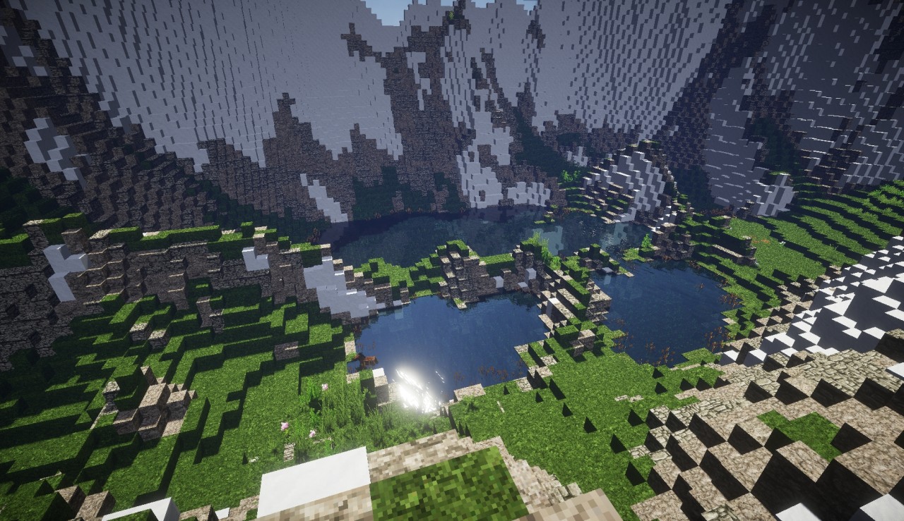 Mountainside | Realistic Terrain Minecraft Map