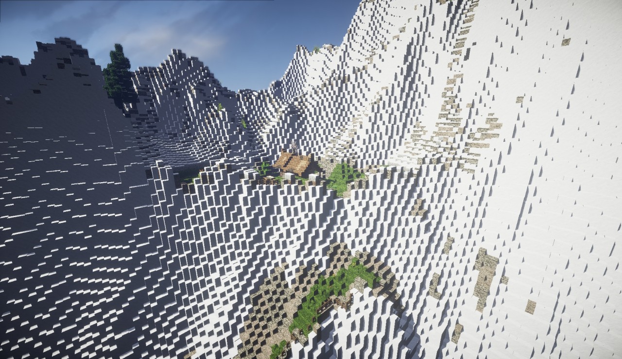 Mountainside | Realistic Terrain Minecraft Map