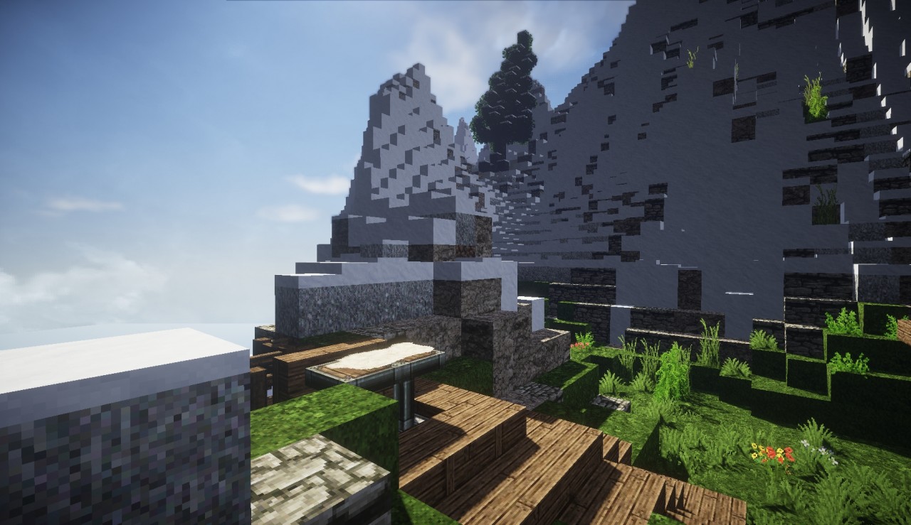 Mountainside | Realistic Terrain Minecraft Map