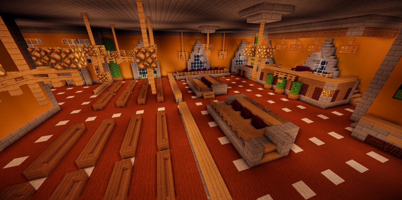 YellowStone Palace -BrokenBlock Minecraft Map