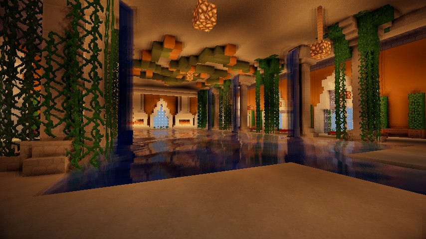 YellowStone Palace -BrokenBlock Minecraft Map