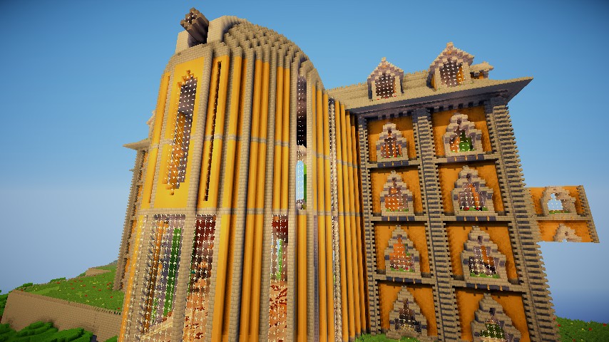 YellowStone Palace -BrokenBlock Minecraft Map