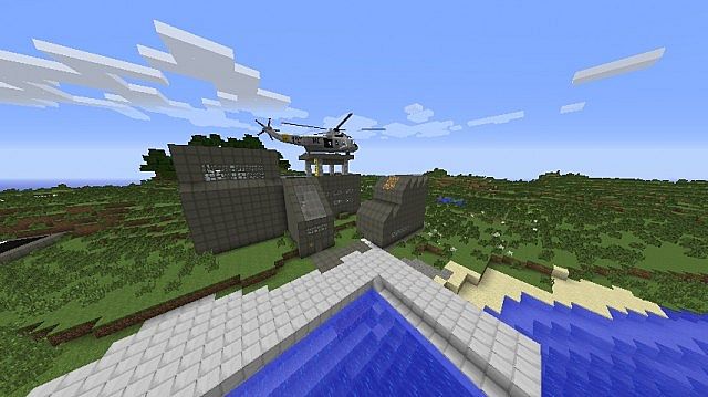 Nuclear Plant (with mods) Minecraft Map