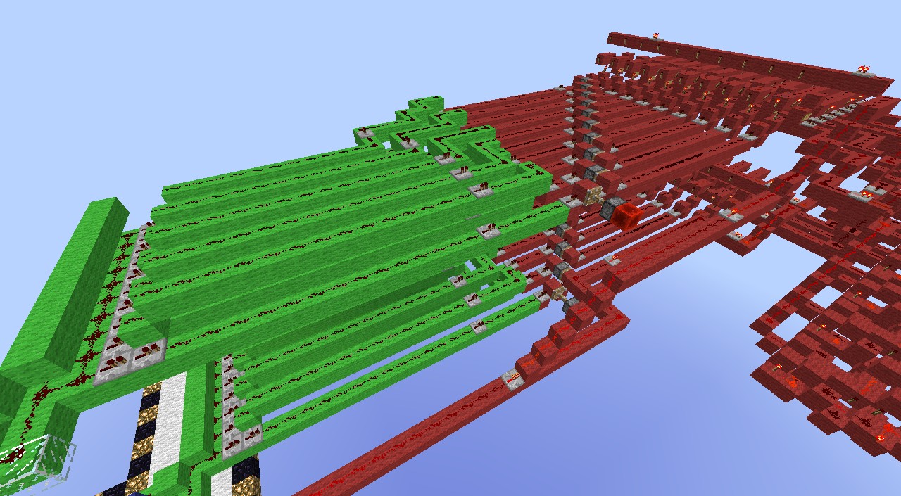 7 Bit Decimal To Binary Decoder Minecraft Map