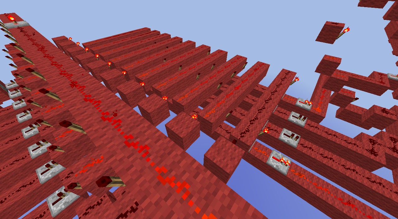 7 Bit Decimal To Binary Decoder Minecraft Map