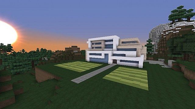 Modern: House #1 Minecraft Map
