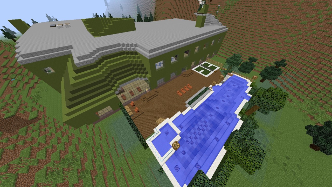 Minecraft Modern Manor Minecraft Map