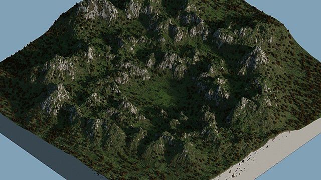 Beautiful Landscape - Custom Design Minecraft Map