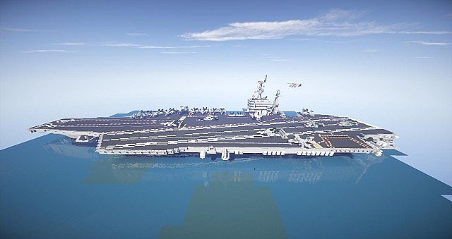 USS John C. Stennis CVN-74 [Nimitz class aircraft carrier, scale 1:1 ...