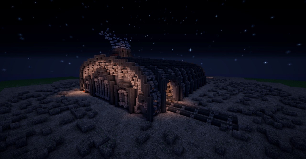 Mecha Drone Hangar Minecraft Map