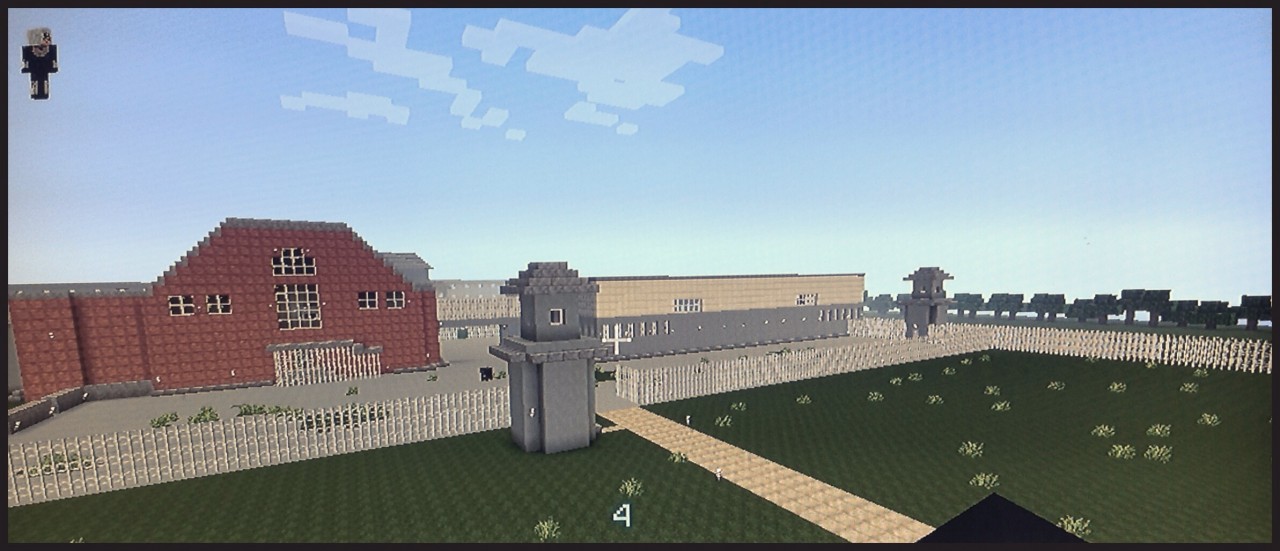 Amc the walking dead , prison Minecraft Map