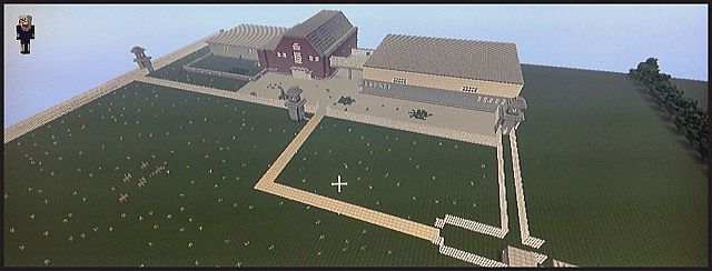 Amc the walking dead , prison Minecraft Map