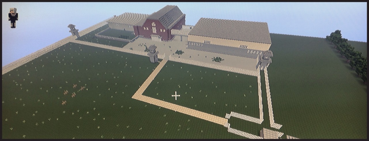 Amc the walking dead , prison Minecraft Map