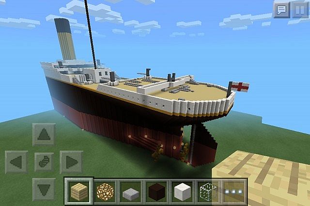 Pocket Edition Titanic Minecraft Map