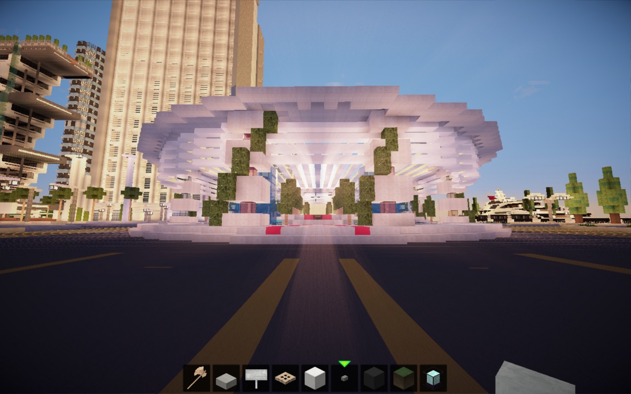 Modern Spawn Minecraft Map
