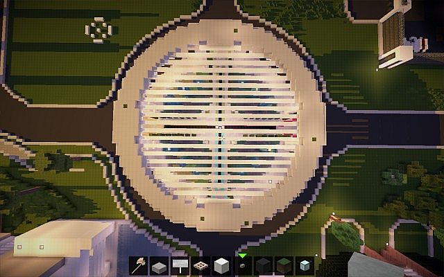 Modern Spawn Minecraft Map