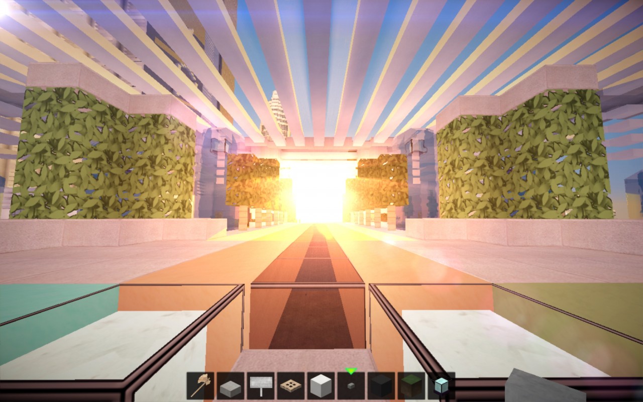 Modern Spawn Minecraft Map