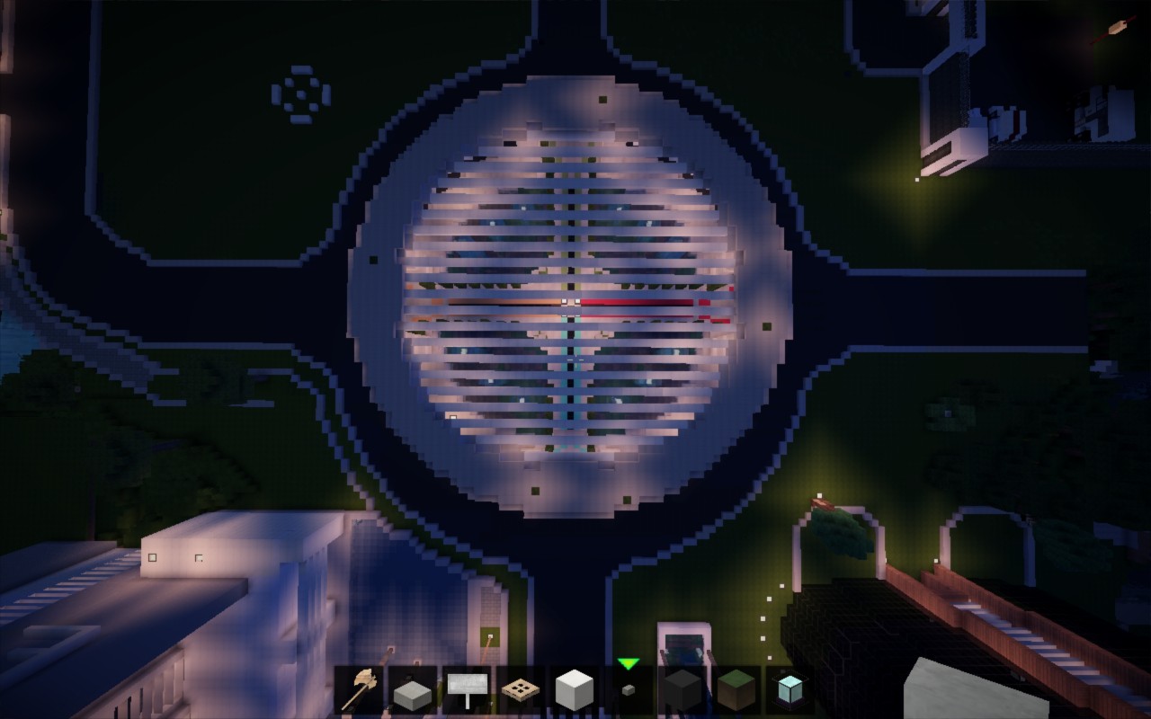 Modern Spawn Minecraft Map