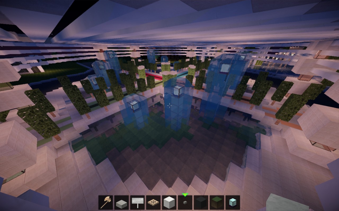 Modern Spawn Minecraft Map