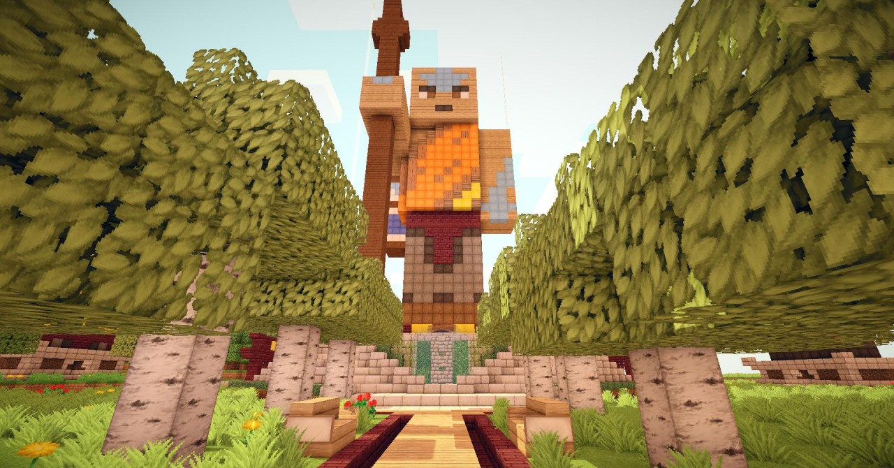 Avatar Monument Minecraft Map