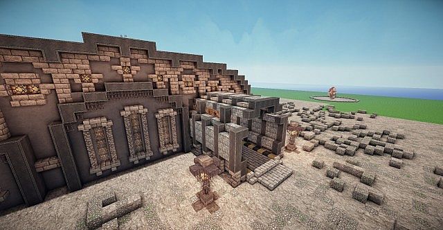 Mecha Drone Hangar Minecraft Map