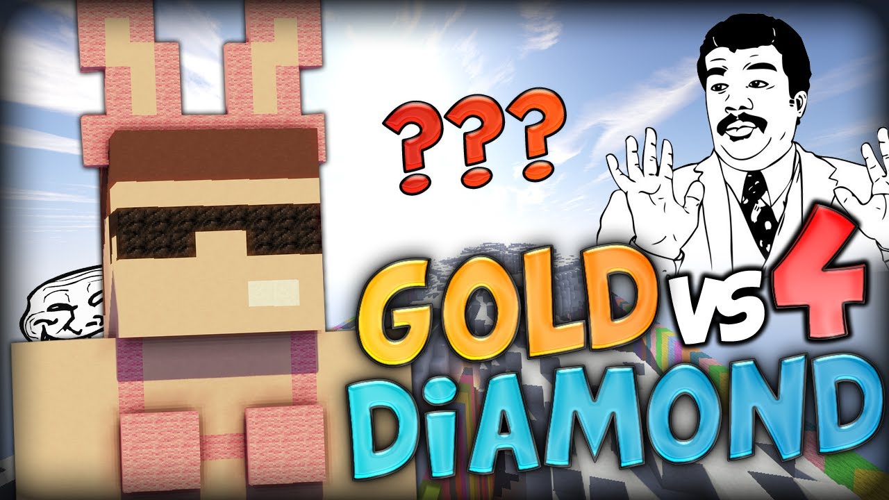 Gold vs Diamond 4 / Versus ! Minecraft Map
