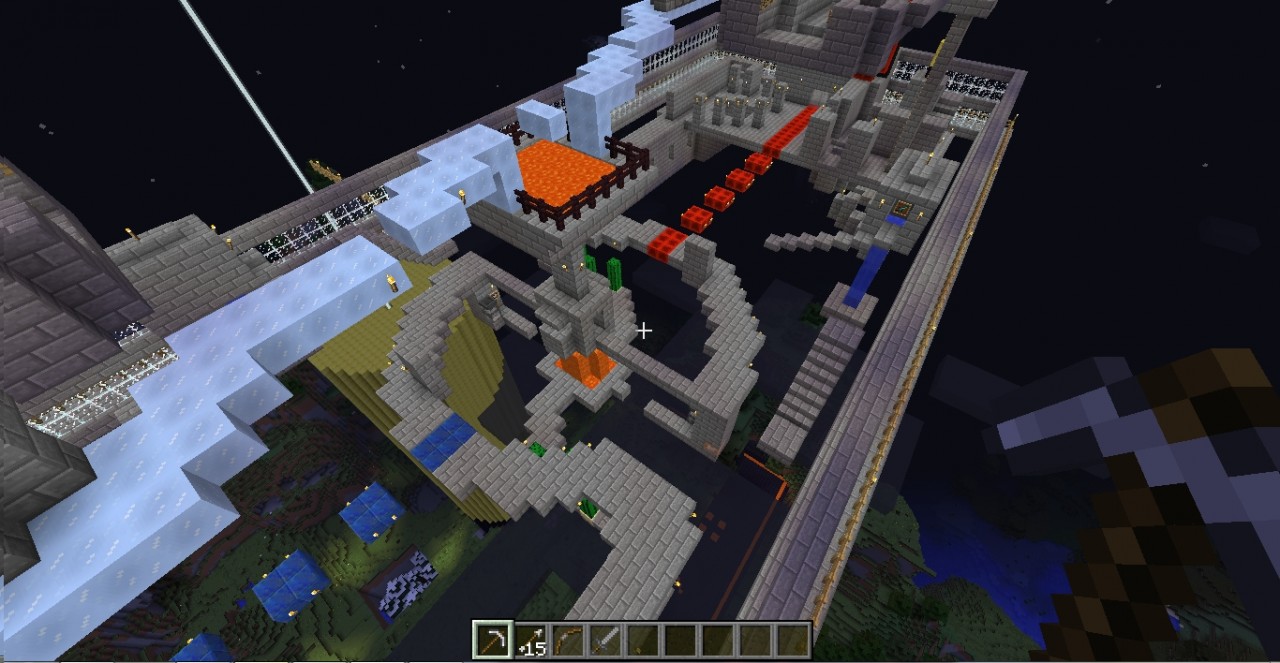 Capture the Tower... IN SPACE! Minecraft Map